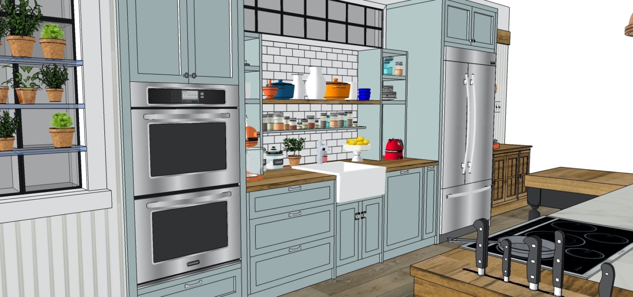 DIGITAL RENDERING - Design Bliss Interiors